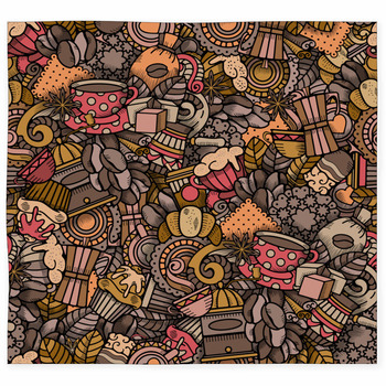 Coffee Area Rugs & Floor Mats