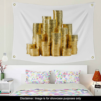 Money Wall Decor in Canvas, Murals, Tapestries, Posters & More