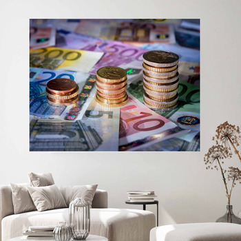Money Wall Decor in Canvas, Murals, Tapestries, Posters & More