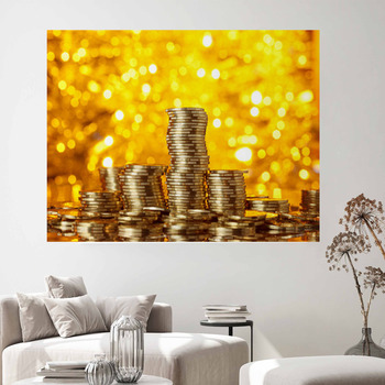 Money Wall Decor in Canvas, Murals, Tapestries, Posters & More