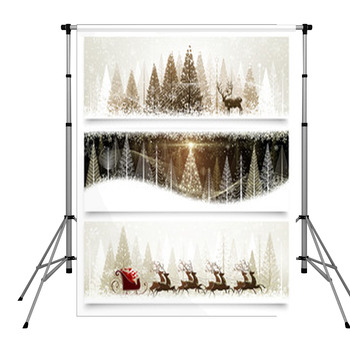 Christmas Custom Backdrops | Available in nearly ANY Custom Sizes