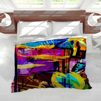 Graffiti Comforters, Duvets, Sheets & Sets | Personalized