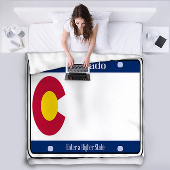 Colorado Fleece Blanket Throws | Free Personalization