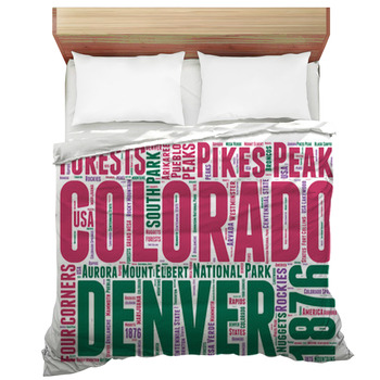 Colorado Comforters, Duvets, Sheets & Sets | Personalized