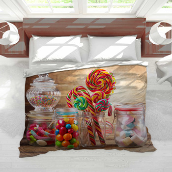 Candy Comforters, Duvets, Sheets & Sets | Custom