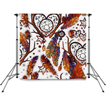 Dreamcatcher Photo Backdrops | Available in Ultra Large Custom Sizes