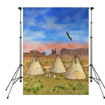 Native american Custom Backdrops | Available in nearly ANY Custom Sizes