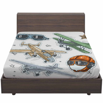 Vintage airplane Comforters, Duvets, Sheets & Sets | Personalized