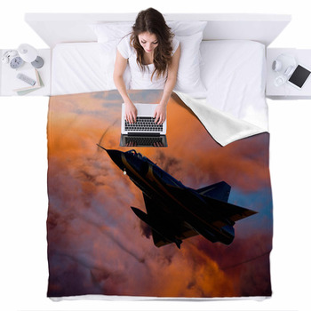 Jet fighter Comforters, Duvets, Sheets & Sets | Personalized