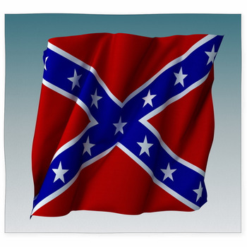 Rebel flag Area Rugs & Custom Size Floor Mats