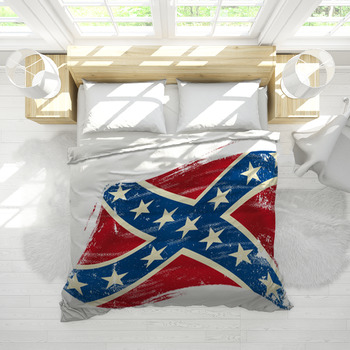 Confederate rebel flag Comforters, Duvets, Sheets & Sets | Personalized