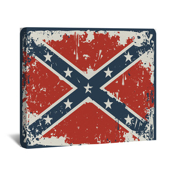Confederate rebel flag Wall Decor | Murals | Tapestry | Posters ...