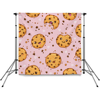 Kawaii Custom Backdrops | Available in Super Large Custom Sizes
