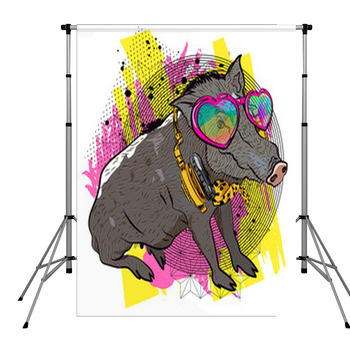 Pig Photographer Backdrops | Available in nearly ANY Custom Sizes