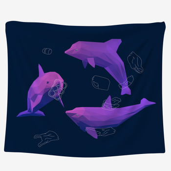 Dolphin Custom Fabric | Available in Ultra Large Custom Sizes
