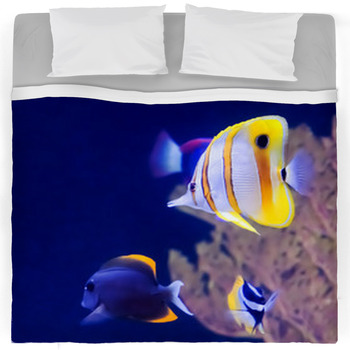 Tropical fish Comforters, Duvets, Sheets & Sets | Custom