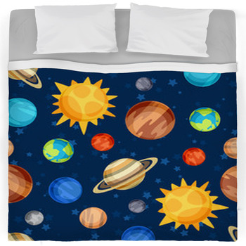 Solar system Comforters, Duvets, Sheets & Sets | Personalized