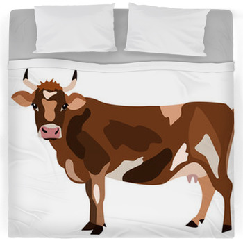 Cow Comforters, Duvets, Sheets & Sets | Custom