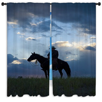 Cowboy Drapes & Window Treatments | Black Out | Custom Sizes