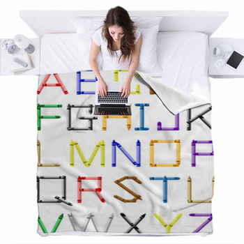 Alphabet Comforters, Duvets, Sheets & Sets | Personalized