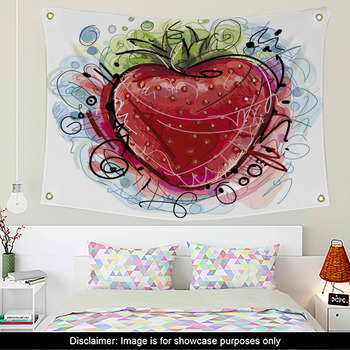 Strawberry Wall Decor in Canvas, Murals, Tapestries, Posters & More