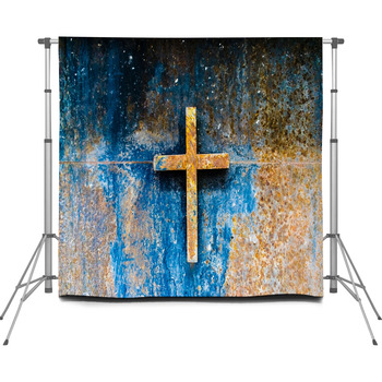 Cross Photo Backdrops | Available in Very Large Custom Sizes