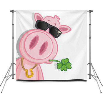 Pig Photographer Backdrops | Available in nearly ANY Custom Sizes