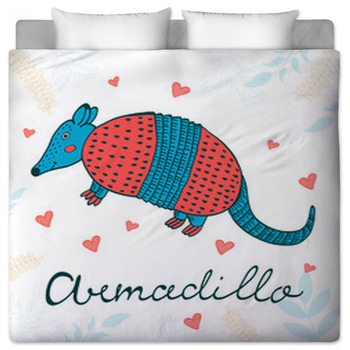 Armadillo Comforters, Duvets, Sheets & Sets | Personalized