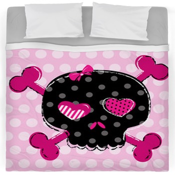 Emo Comforters, Duvets, Sheets & Sets | Personalized