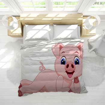 Pig Comforters, Duvets, Sheets & Sets | Custom