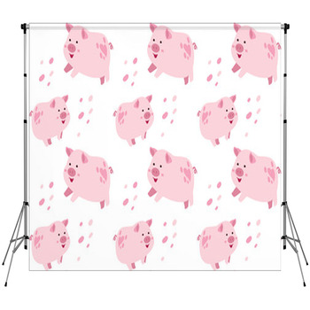 Pig Photographer Backdrops | Available in nearly ANY Custom Sizes