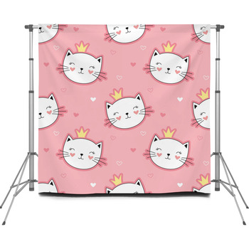 Kawaii Custom Backdrops | Available in Super Large Custom Sizes