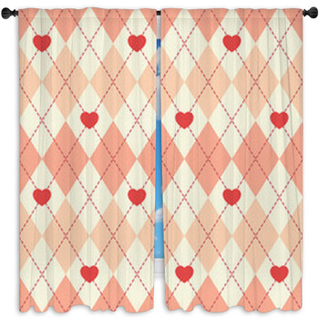 Argyle Drapes & Window Treatments | Black Out | Custom Sizes