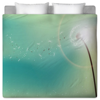 Dandelion Comforters, Duvets, Sheets & Sets | Personalized