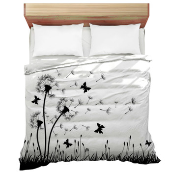 Dandelion Comforters, Duvets, Sheets & Sets | Personalized