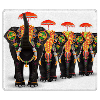 Elephant Area Rugs & Custom Size Floor Mats