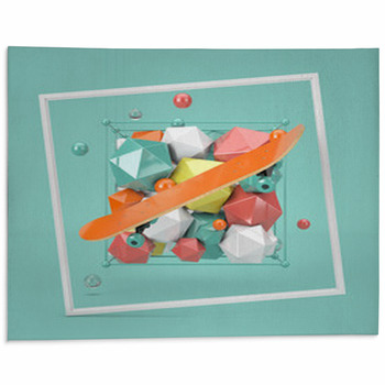 Skateboard Rugs & Custom Size Floor Mats