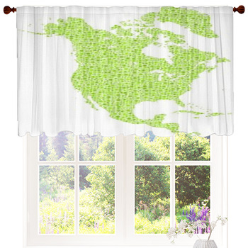Usa map Curtains & Drapes | Black Out | Custom Sizes