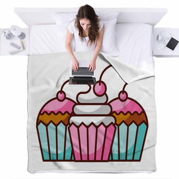 Cupcake Comforters, Duvets, Sheets & Sets | Personalized