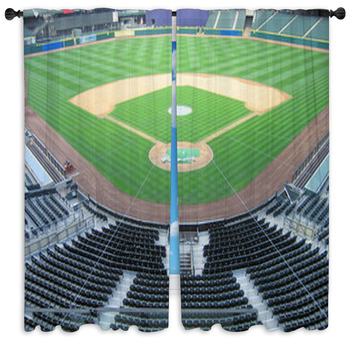 Baseball Drapes & Window Treatments | Black Out | Custom Sizes