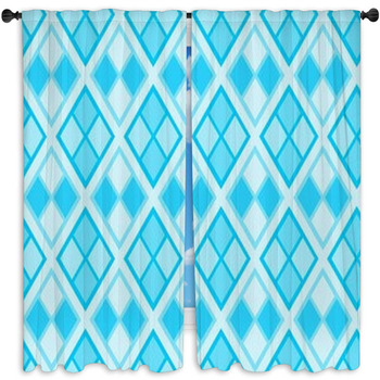 Argyle Drapes & Window Treatments | Black Out | Custom Sizes