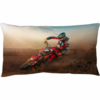 Motocross Throw Pillows, & Shams
