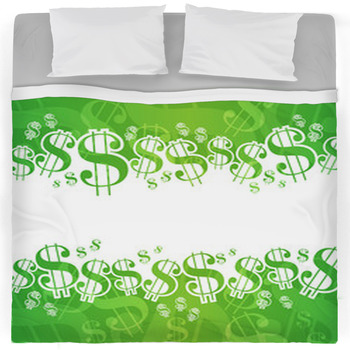 Money Comforters, Duvets, Sheets & Sets | Personalized