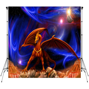Dragon Photographer Backdrops | Available in Ultra Large Custom Sizes