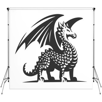 Dragon Photographer Backdrops | Available in Ultra Large Custom Sizes