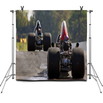 Race car Custom Backdrops | Available in Ultra Large Custom Sizes