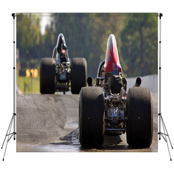 Race Car Photographer Backdrops | Custom Sizes | Ultra Large Available