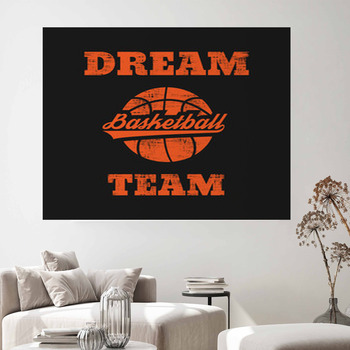 Basketball Wall Decor in Canvas, Murals, Tapestries, Posters & More