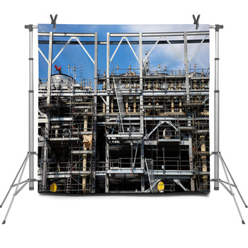 Oil rig Photographer Backdrops | Available in Very Large Custom Sizes