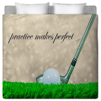 Golf Comforters, Duvets, Sheets & Sets | Personalized